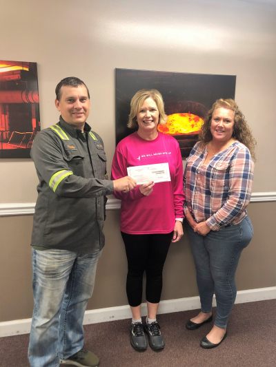 Felman Production - Donation to Breast Cancer Walk Team